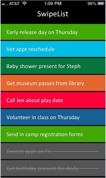 A great to-do list app for iOS (how does swiping away your chores sound?) | Cool Mom Tech